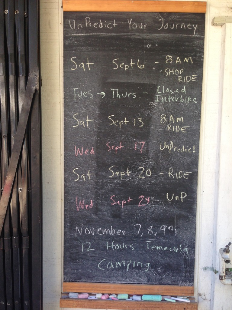 TCB Calendar. | Topanga Creek Outpost Adventure Field Log