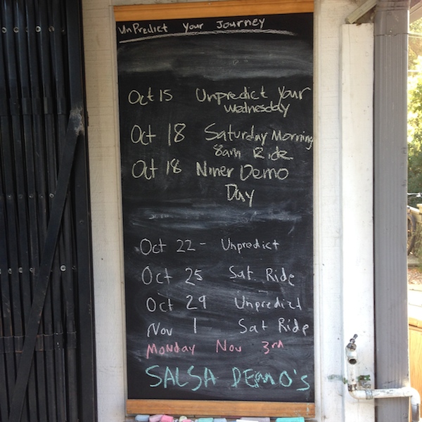 Our calendar. | Topanga Creek Outpost Adventure Field Log