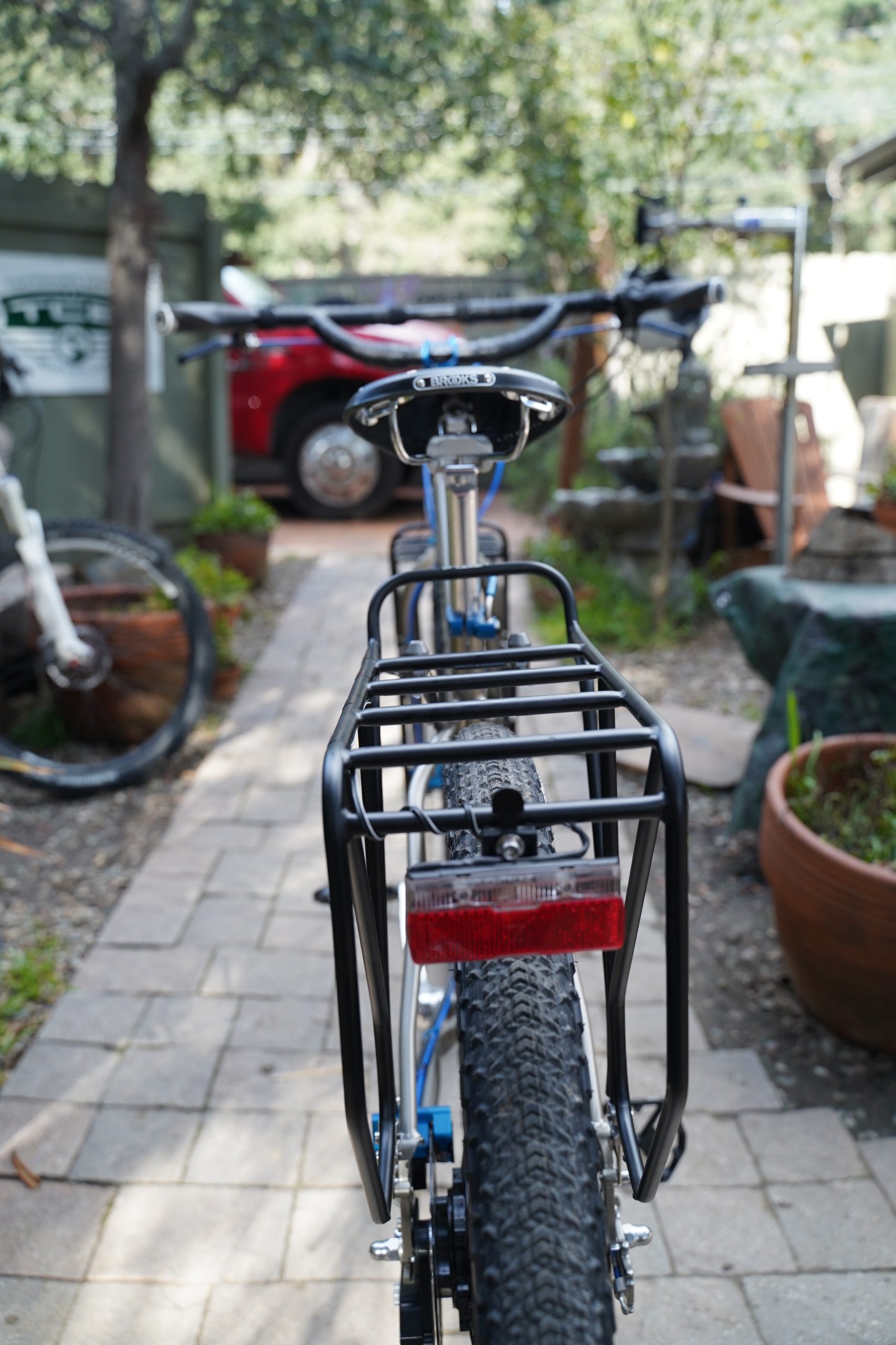 Rey and his incredible custom build Surly Ogre | Topanga Creek Outpost ...