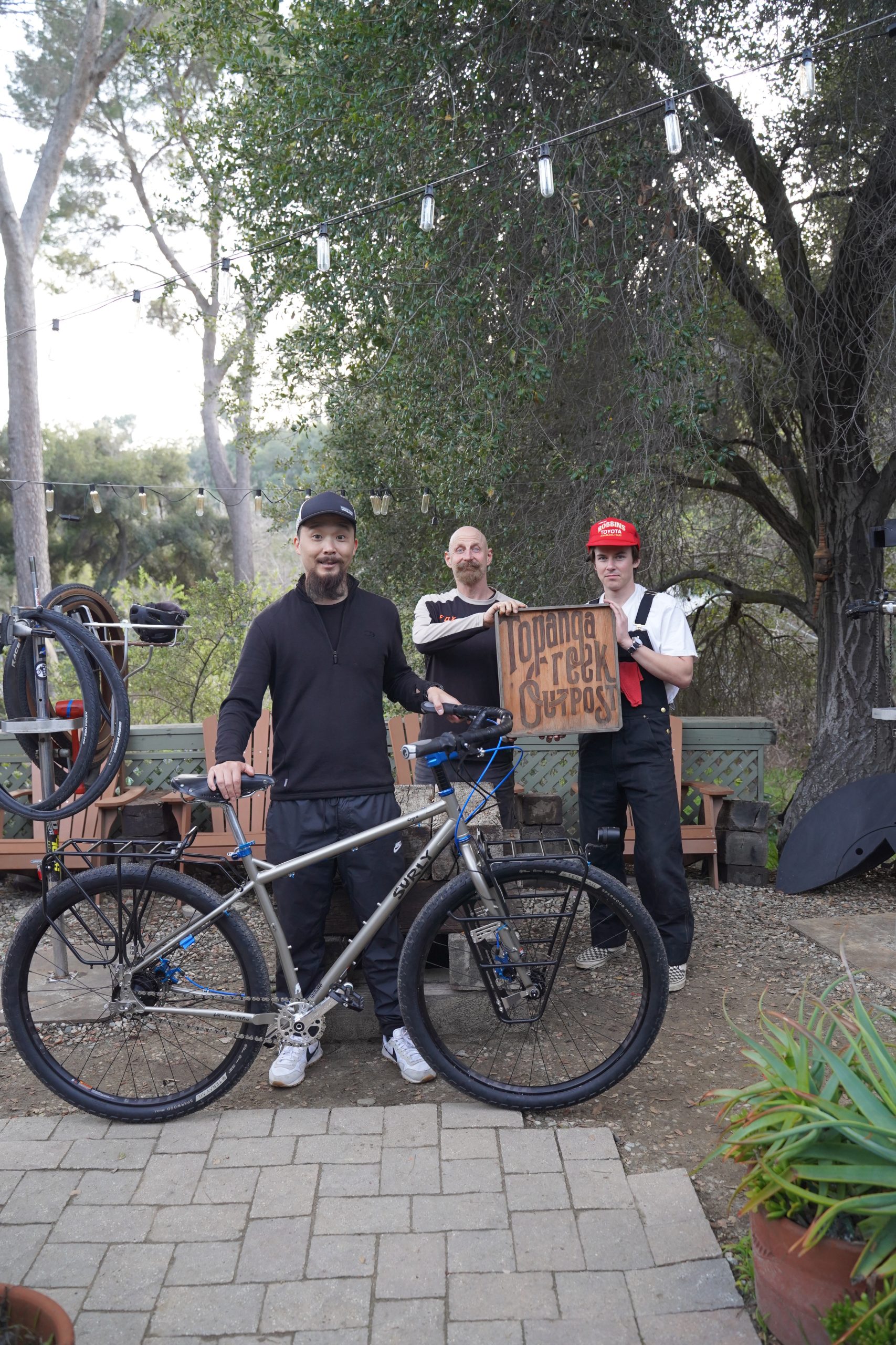 Rey and his incredible custom build Surly Ogre | Topanga Creek Outpost ...